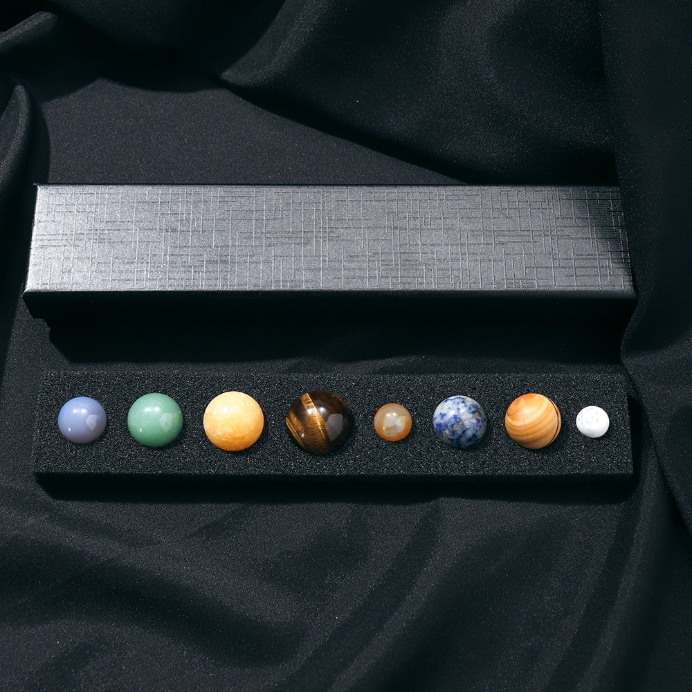 Eight Planets of the Solar System Crystal Mineral Collection – One ...